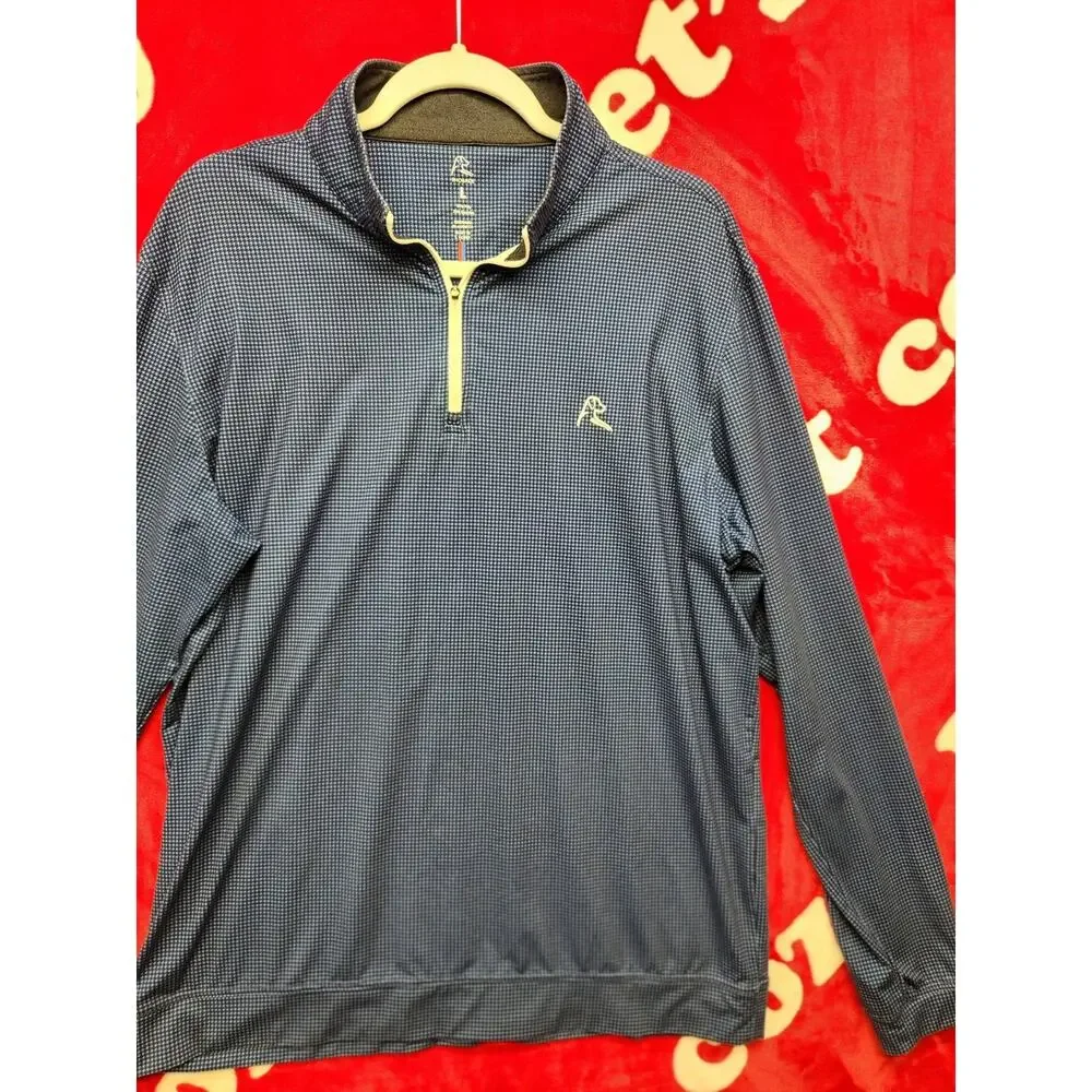 Rhoback | Other | Rhoback Quarter Zip Pullover Mens Large Blue ...